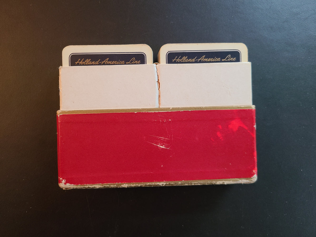 Holland America Line Canasta Playing Card Set – Terminal 37 Antiques